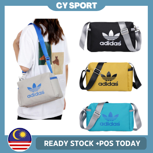 ADIDAS Nylon Sling Bag Lightweight Man and Woman Sling Bag Shouder ...