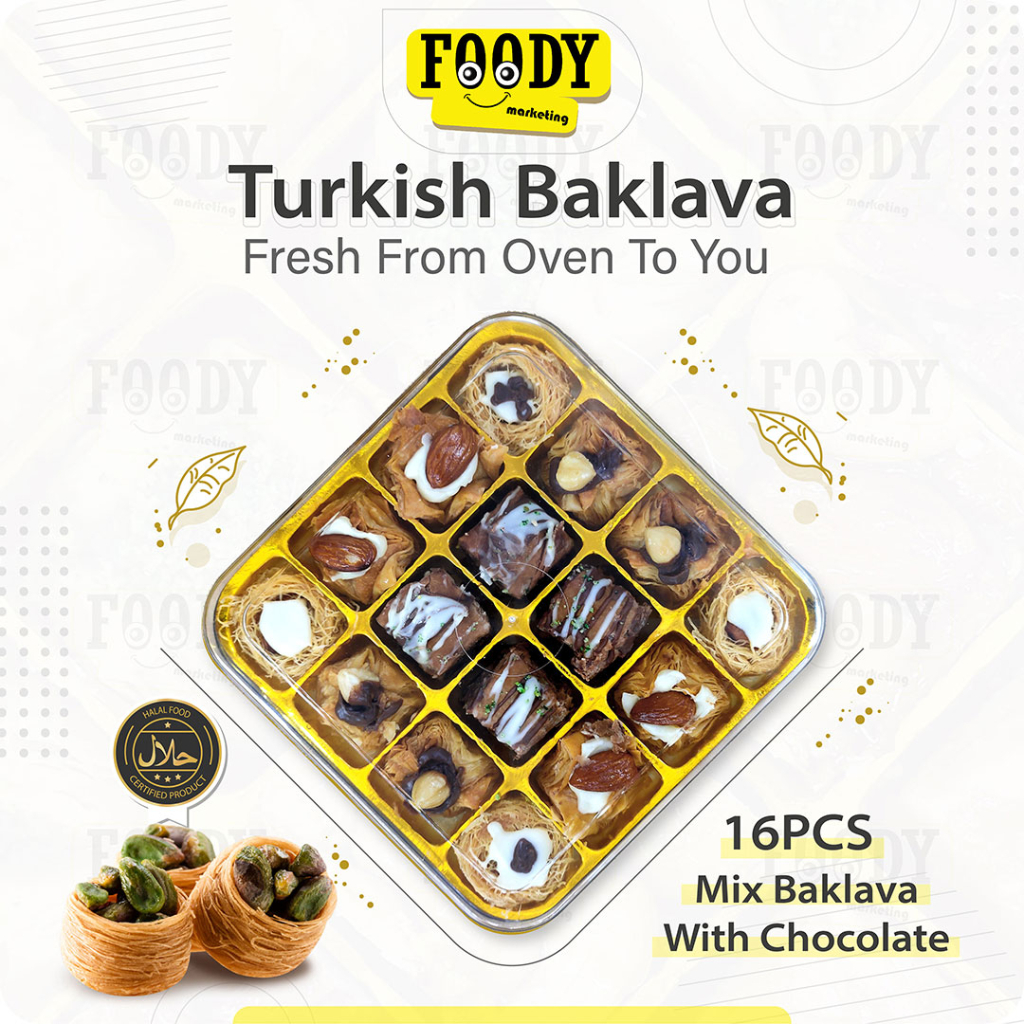 Turkish Baklava Sweet Mix Baklava | Assorted Baklava | Weekly Fresh ...