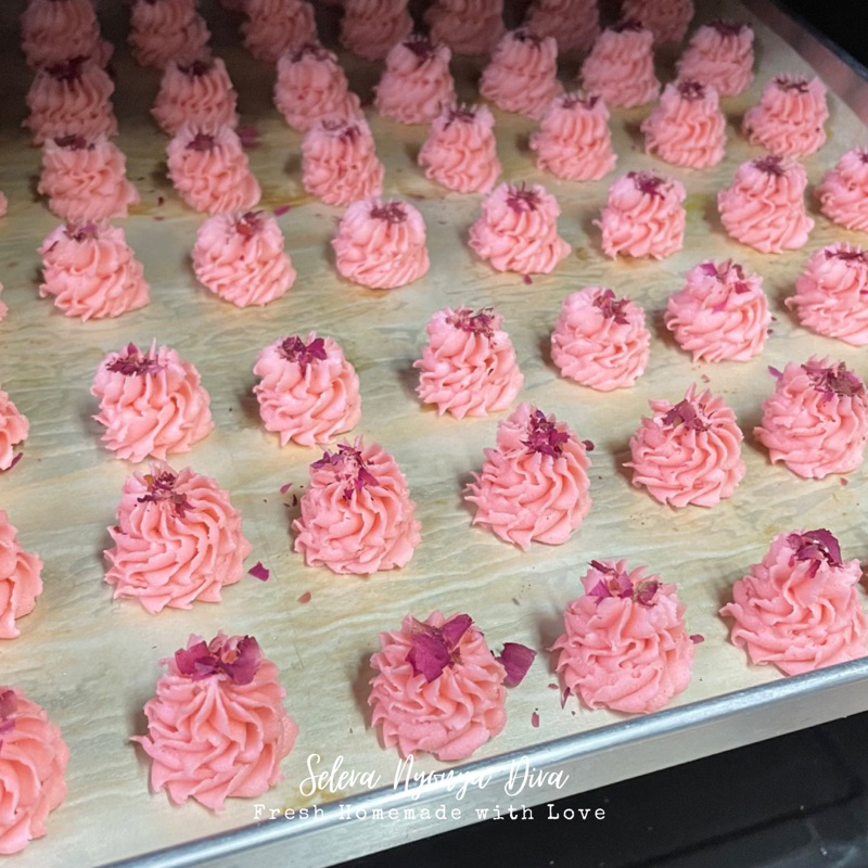 Rose Lychee Cookies (Homemade) | Shopee Malaysia