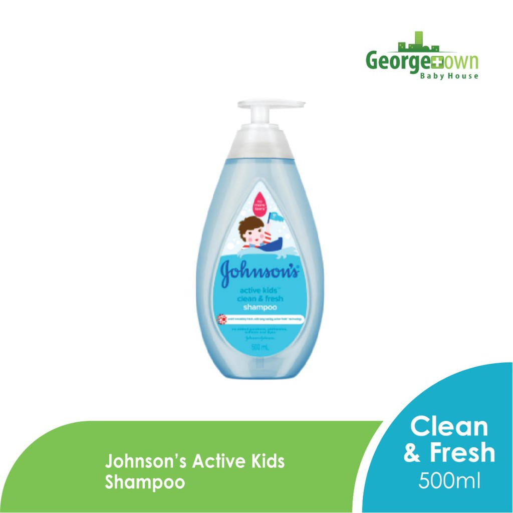 JOHNSONS BABY ACTIVE KIDS CLEAN & FRESH SHAMPOO 500ML (GTG) | Shopee Malaysia