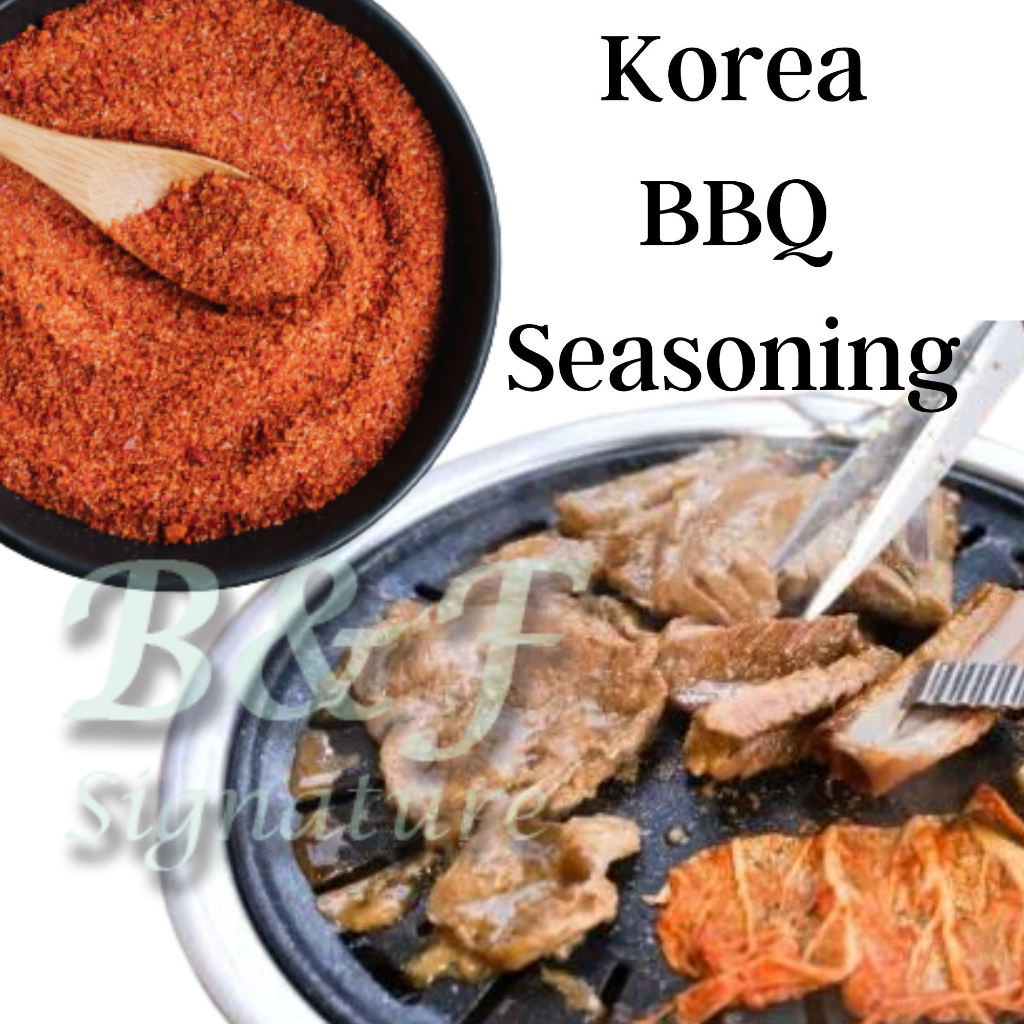 Korean BBQ Marinate Seasoning 50g - 250g Korean Style BBQ Seasoning ...