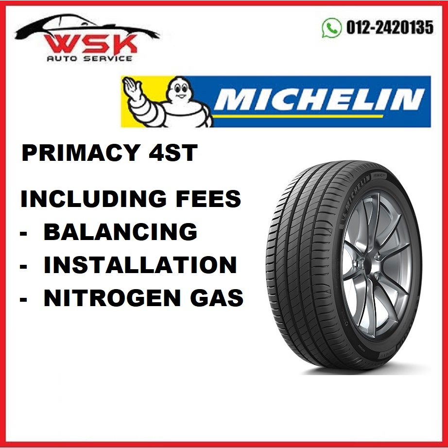 235-50-R18 MICHELIN PRIMACY 4ST !! YEAR 2024 !! FREE INSTALLATION !! OFFER OFFER !! ALPHARD ...