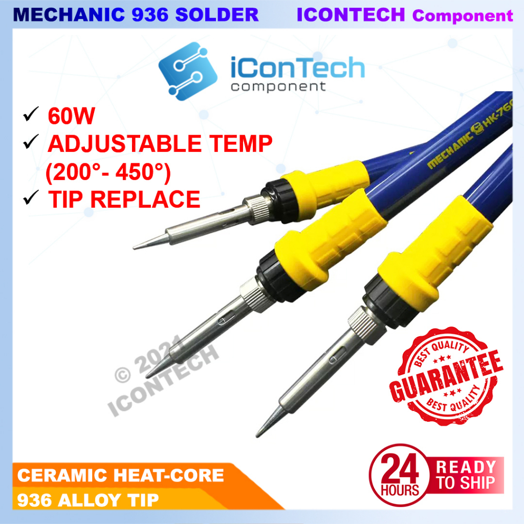 Mechanic Soldering Gun Solder Tools 936 Solder Gun Solder Station ...