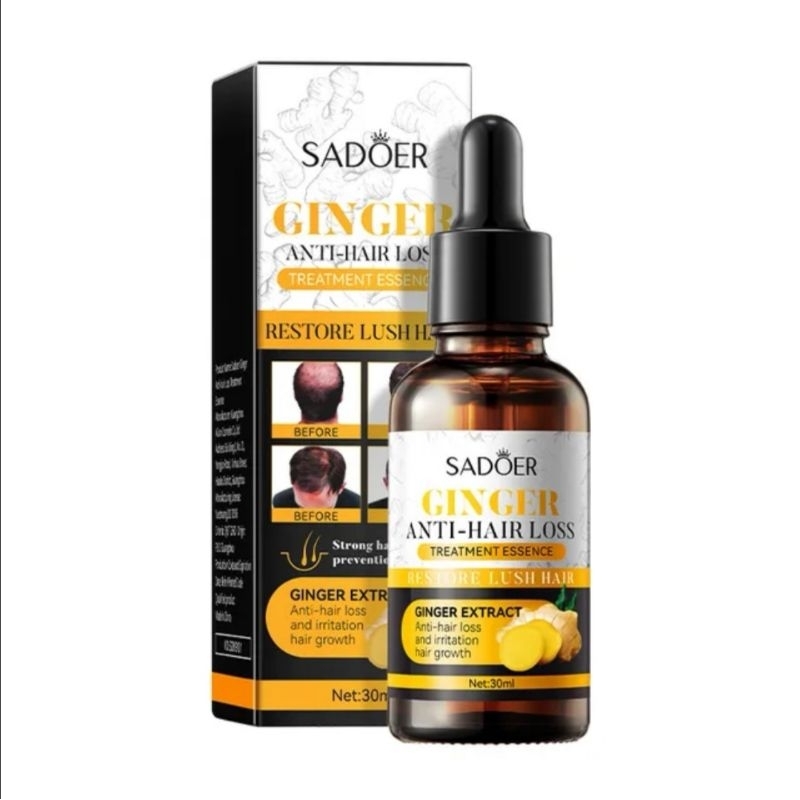 JMALL Sadoer Lush Ginger Hair Essence Hair Serum Anti Hair Loss ...