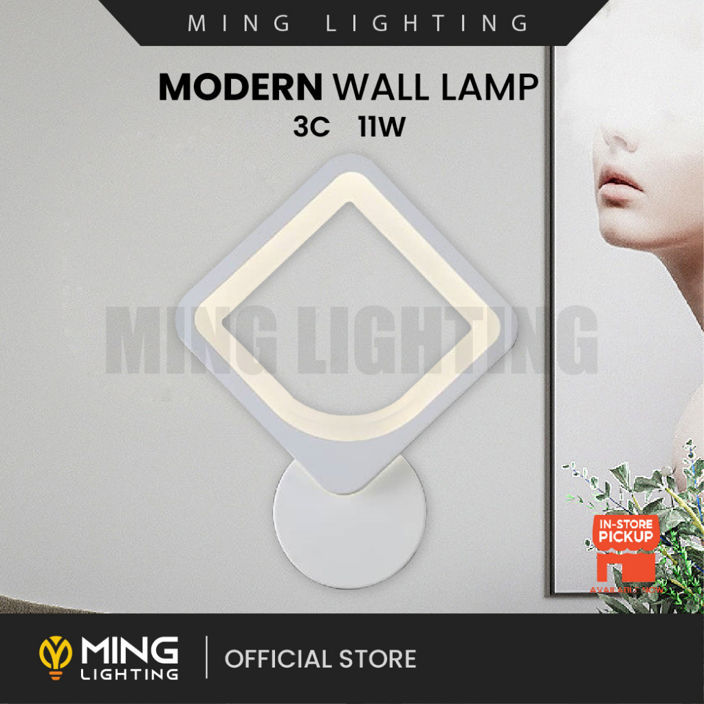 Modern Wall Lamp 12903 Wall Light 11W LED Lighting Light Bulb Luxury ...
