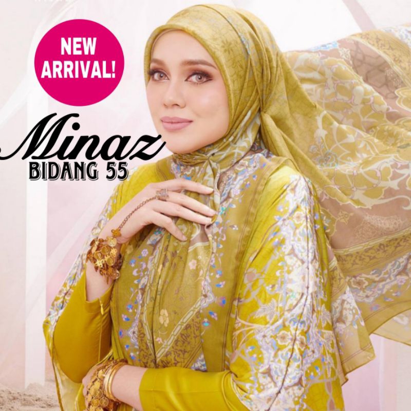 MINAZ BIDANG 55 TUDUNG BAWAL ( BIDANG BESAR) - NEW | Shopee Malaysia