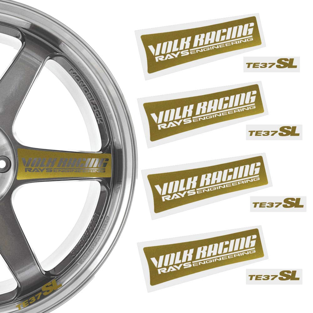 RIM STICKER RAYS VOLK RACING TE37/ sticker kereta | Shopee Malaysia