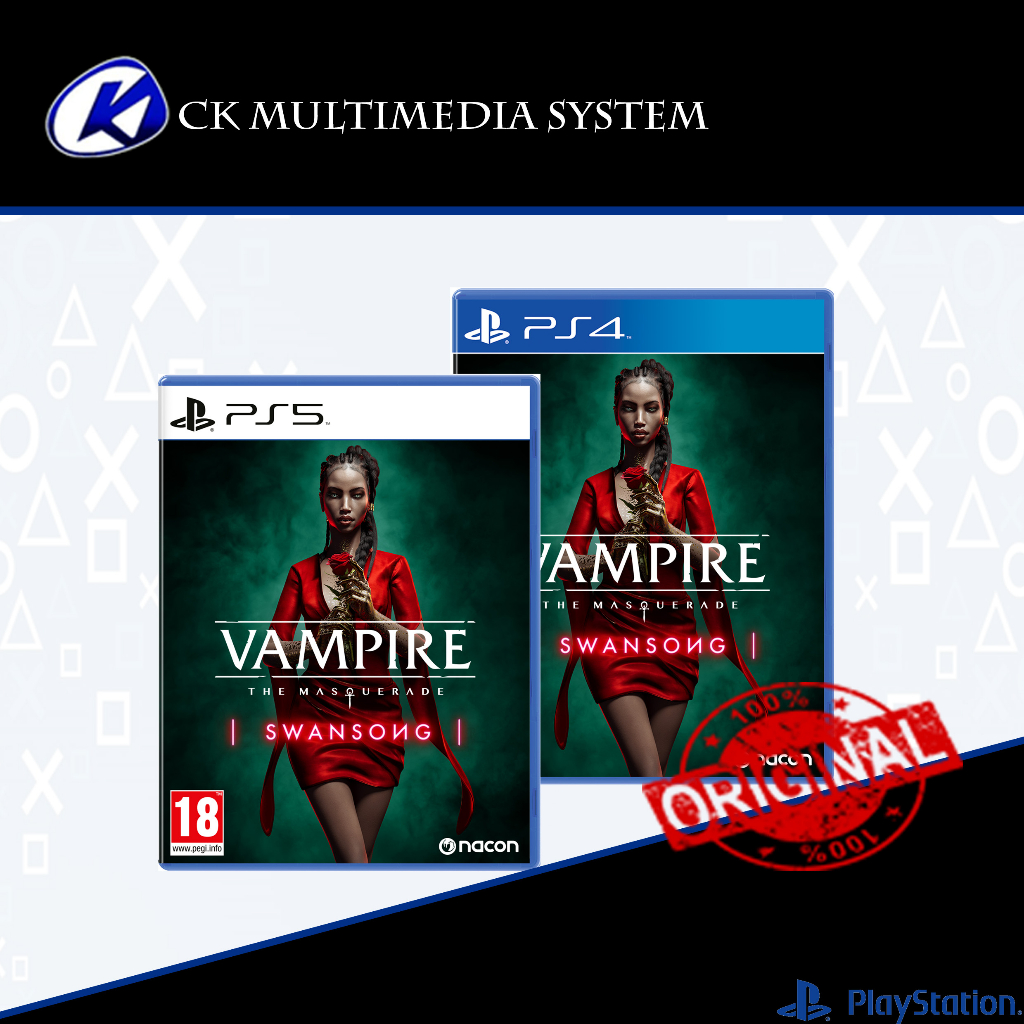 PS4/PS5 Vampire : The Masquerade - Swansong (R2/ENG version) | Shopee ...