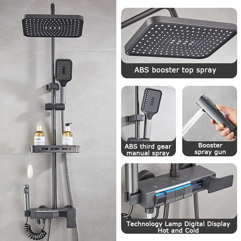 4 in 1 shower set Upgraded bathroom shower Shower with faucet for ...
