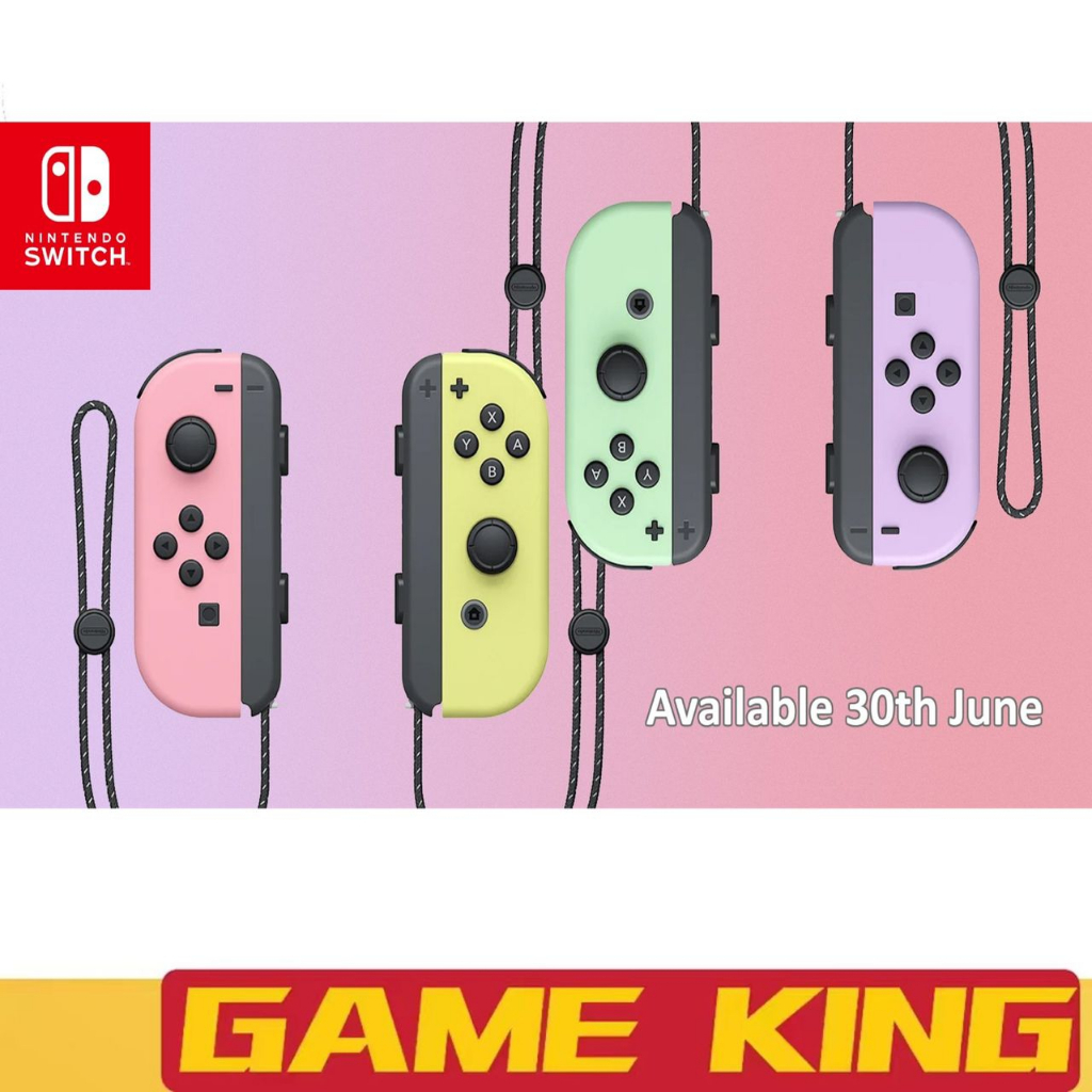 Nintendo Switch Joy-Con JoyCon Joy Con Controller Official (Pastel ...