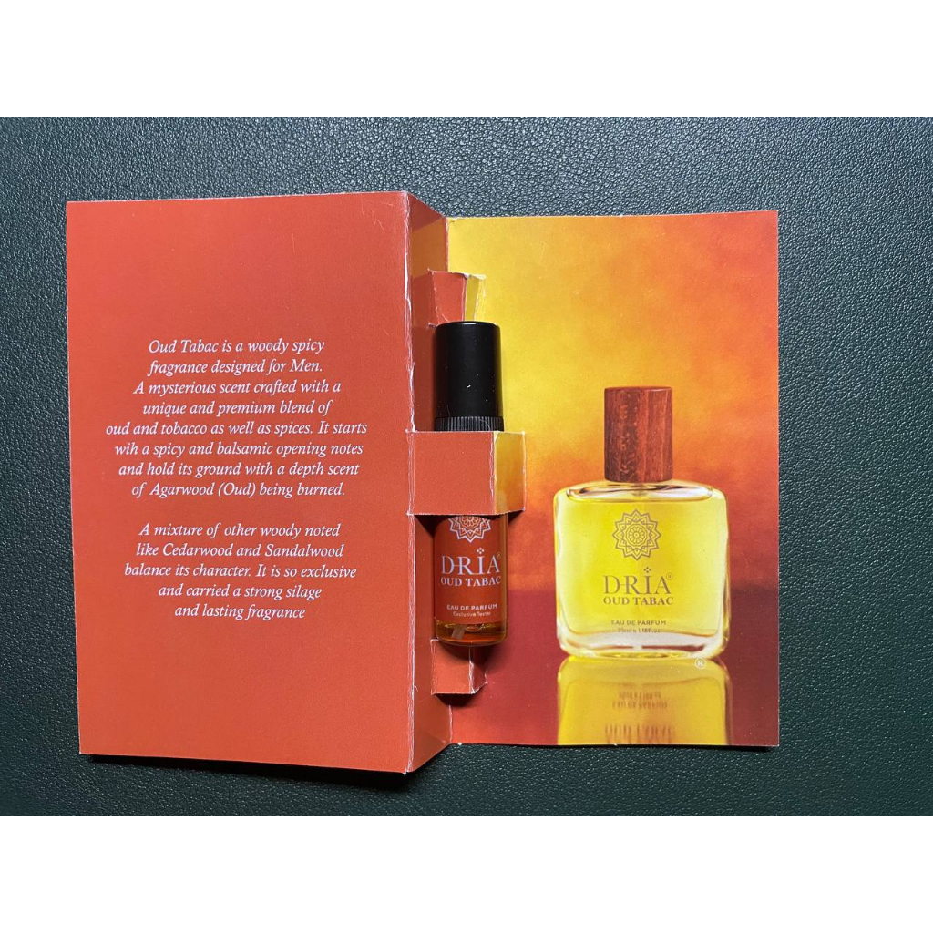 DRIA Tabac Set Tester 3ml | Shopee Malaysia