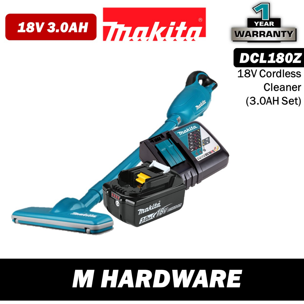 MAKITA DCL180 [DCL180Z / DCL180Z (1.5AH SET)] 18V Cordless Cleaner | Shopee Malaysia