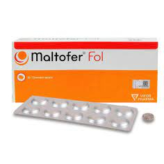 MALTOFER FOLIC CHEWABLE TABLET 30S THERAPY IRON DEFICIENCY FOR PREGNANT ...