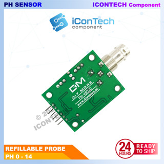 PH SENSOR PH4502C PH 4502C Liquid PH Value Detection Detect Sensor ...