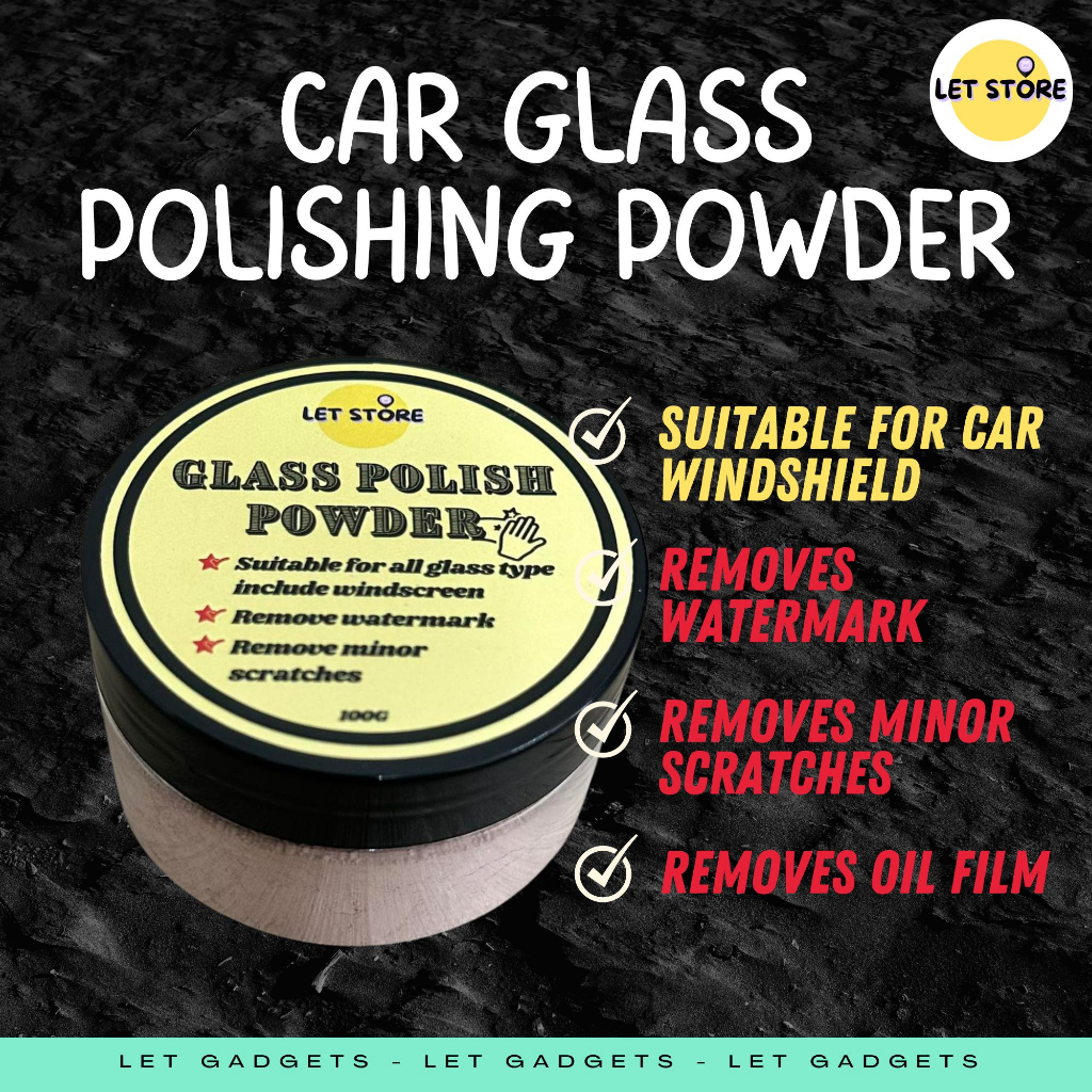 Glass Polishing Powder LET Premium Quality Premium | Serbuk Penggilap ...
