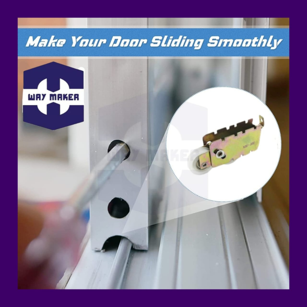 HEAVY DUTY SLIDING DOOR DOUBLE ROLLER STAND/TAYAR CERMIN PINTU | Shopee ...