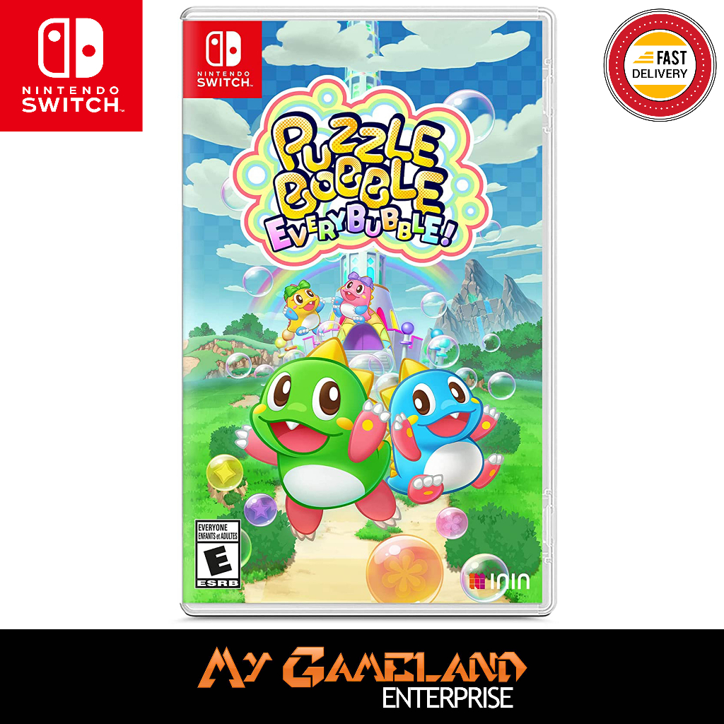 Nintendo Switch Puzzle Bobble Everybubble (English/Chinese)(NEW ...