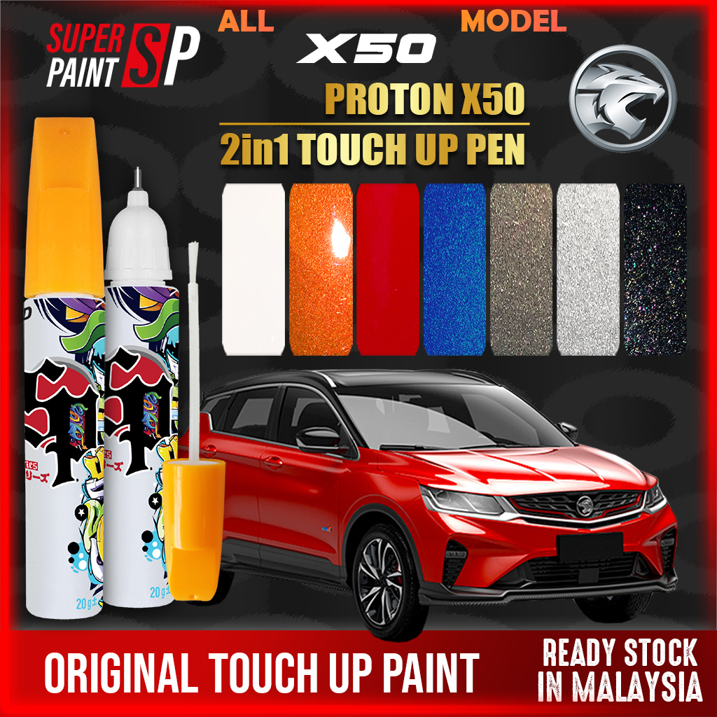 PROTON X50 】Car Touch Up Pen All Color Touch Up Paint Body Scratches ...