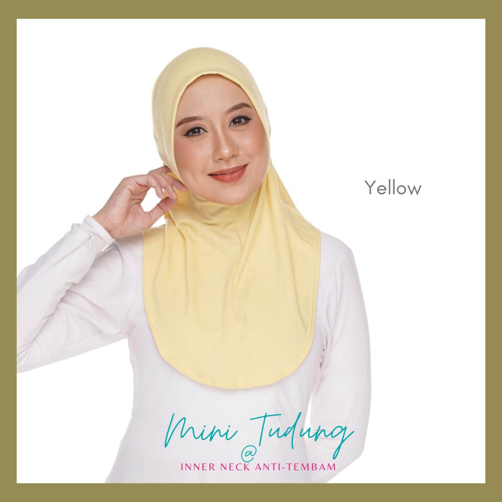 INNER NECK ANTI TEMBAM/MINI TUDUNG | Shopee Malaysia
