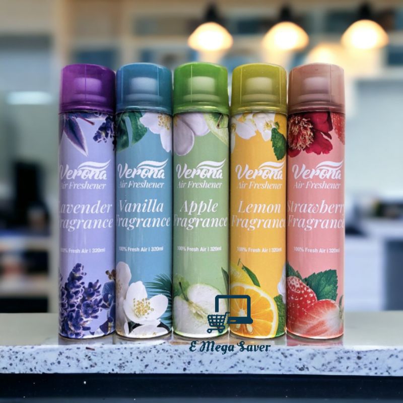 Verona Air Freshener Aerosol Spray 320ml (10.82fl oz) | Shopee Malaysia