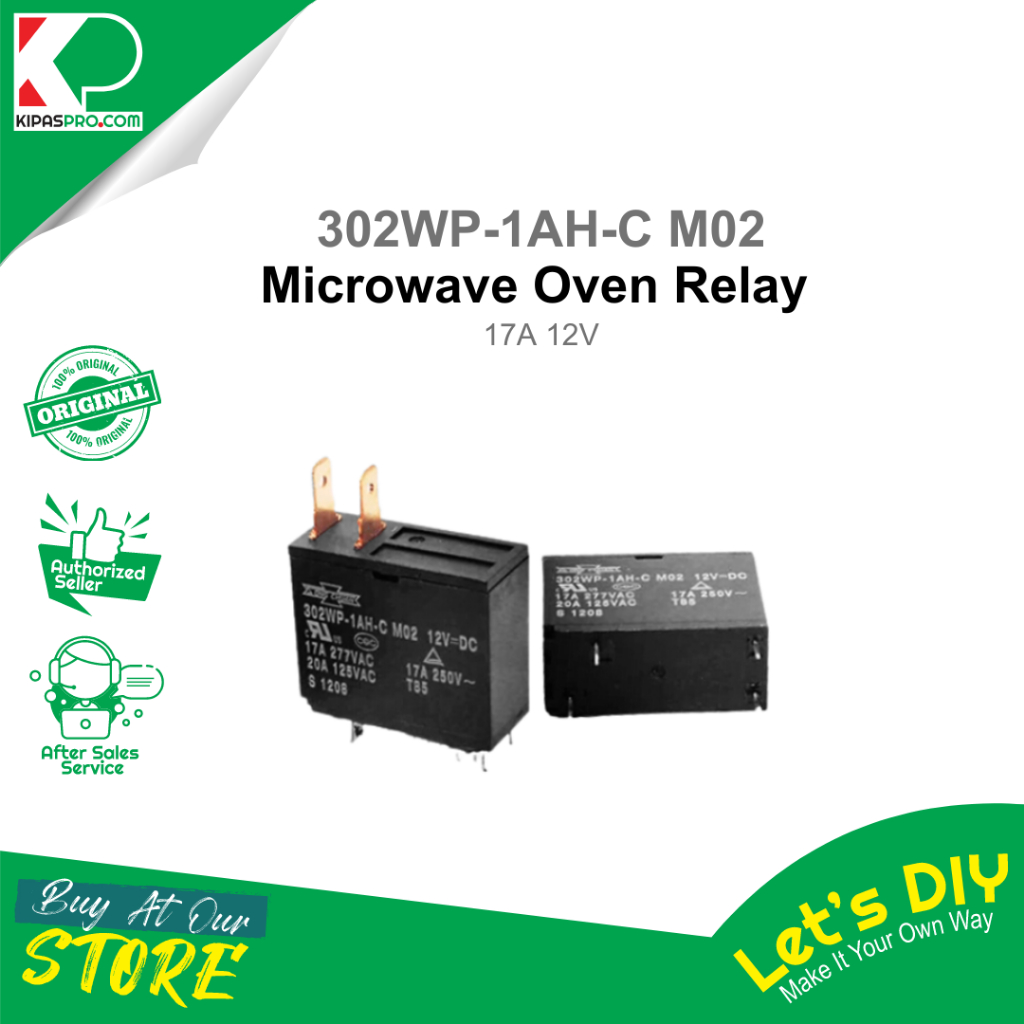 MICROWAVE OVEN RELAY 17A 12V | Shopee Malaysia