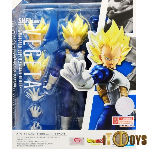 Bandai Tamashii S.H.Figuarts Dragon Ball Z Vegeta Awakening Super Saiyan Blood-[Ready Stock ...