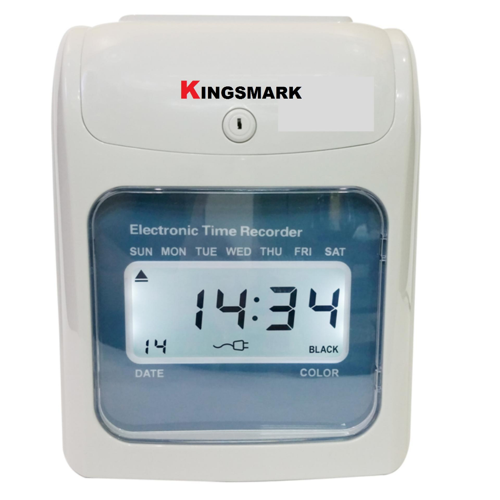 KINGSMARK DIGITAL TIME RECORDER PUNCH CARD MACHINE | Shopee Malaysia