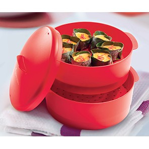 Tupperware Steamer Set Red (2 pieces /1 set) | Shopee Malaysia