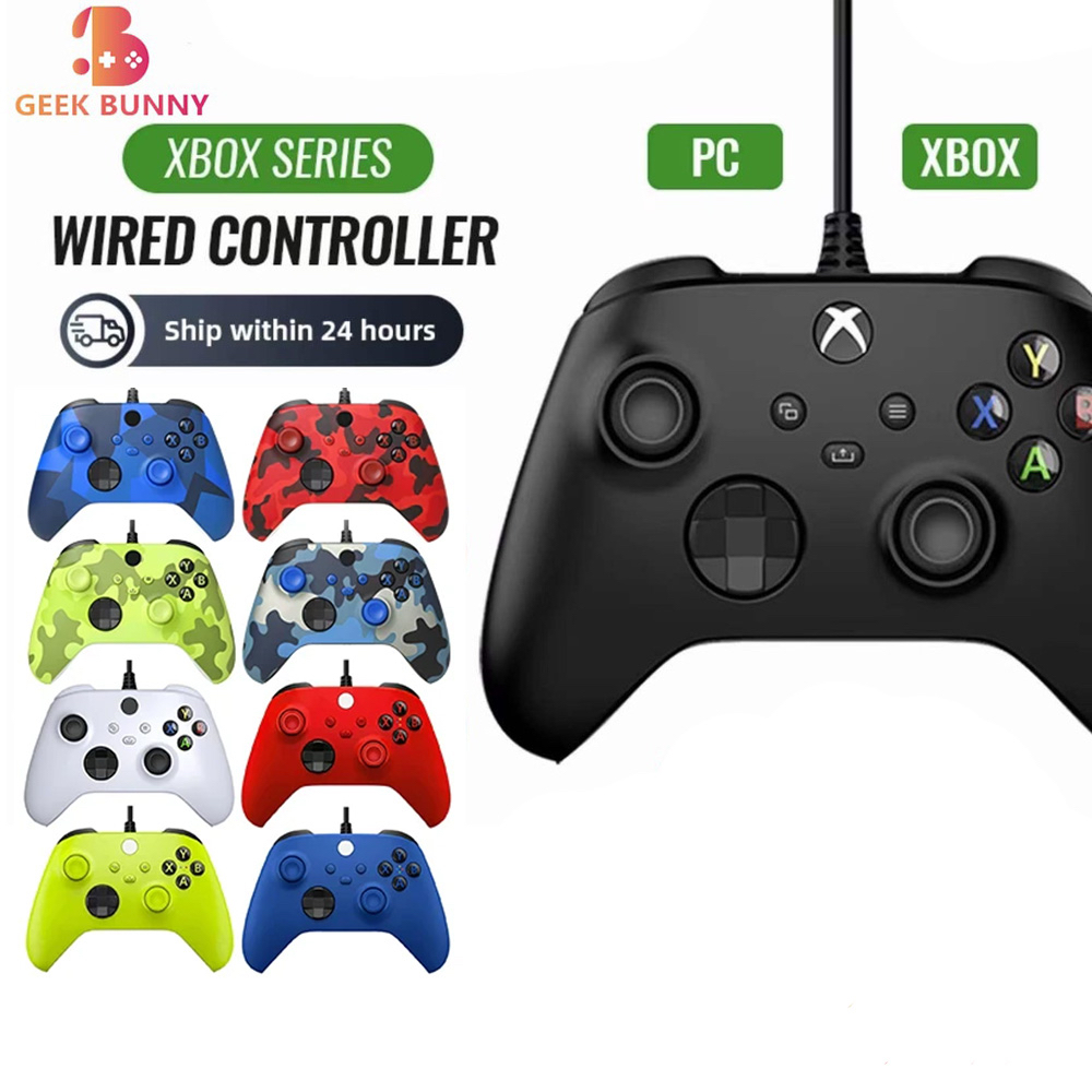 (PC ONLY) XBOX CABLE WIRED CONTROLLER PLUG & PLAY LAPTOP FOR WINDOW 11 ...