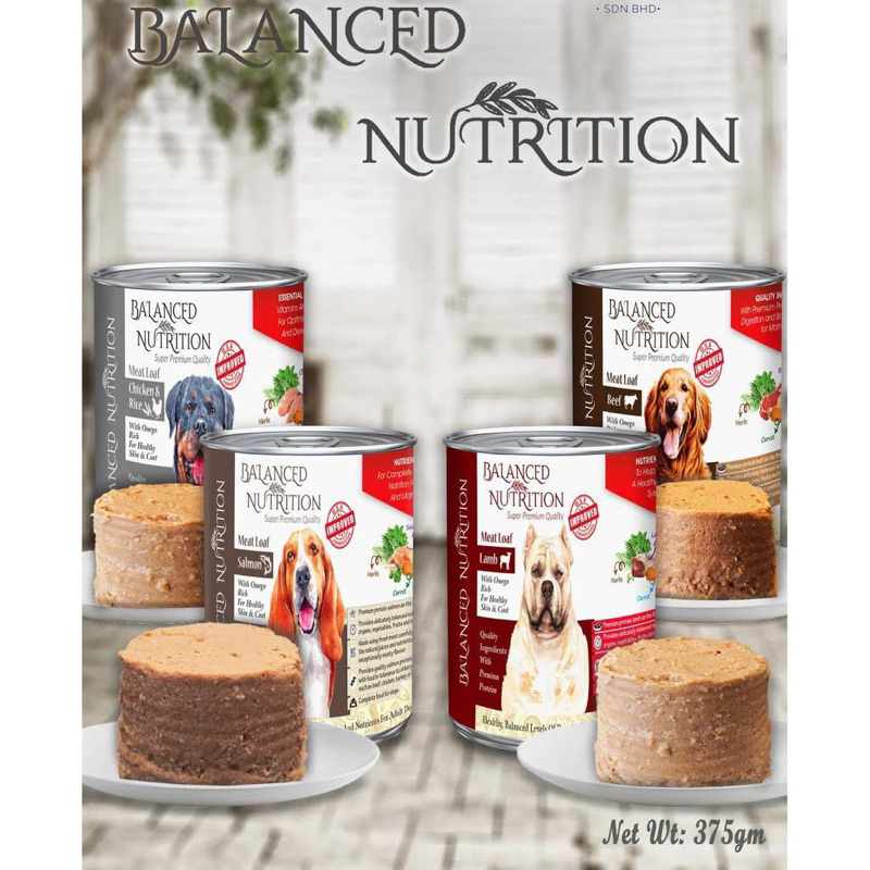 Balanced Nutrition Dog Canned Food 375g | Shopee Malaysia