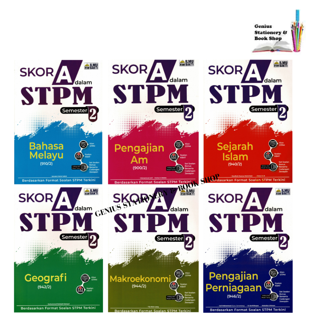 Buku Latihan: Kertas Model Skor A dalam STPM Semester 2 (2023) | Shopee Malaysia
