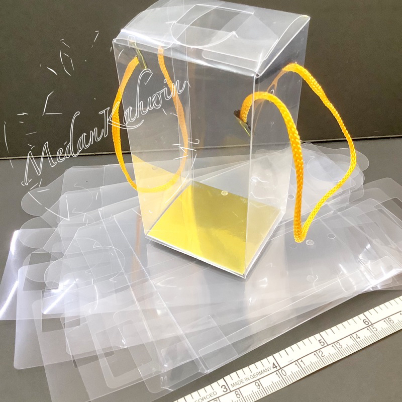 #KH003060 Kotak PVC Kosong / Bertangkai Small PVC Box @ 9 pilihan ...