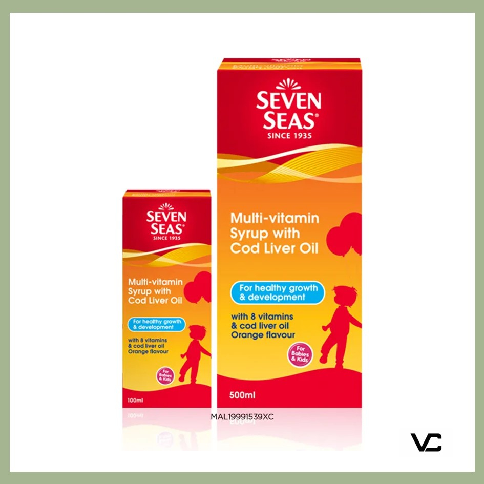 [EXP: AUG 2026] SEVEN SEAS MULTIVITAMIN SYRUP WITH COD LIVER OIL 100mL ...