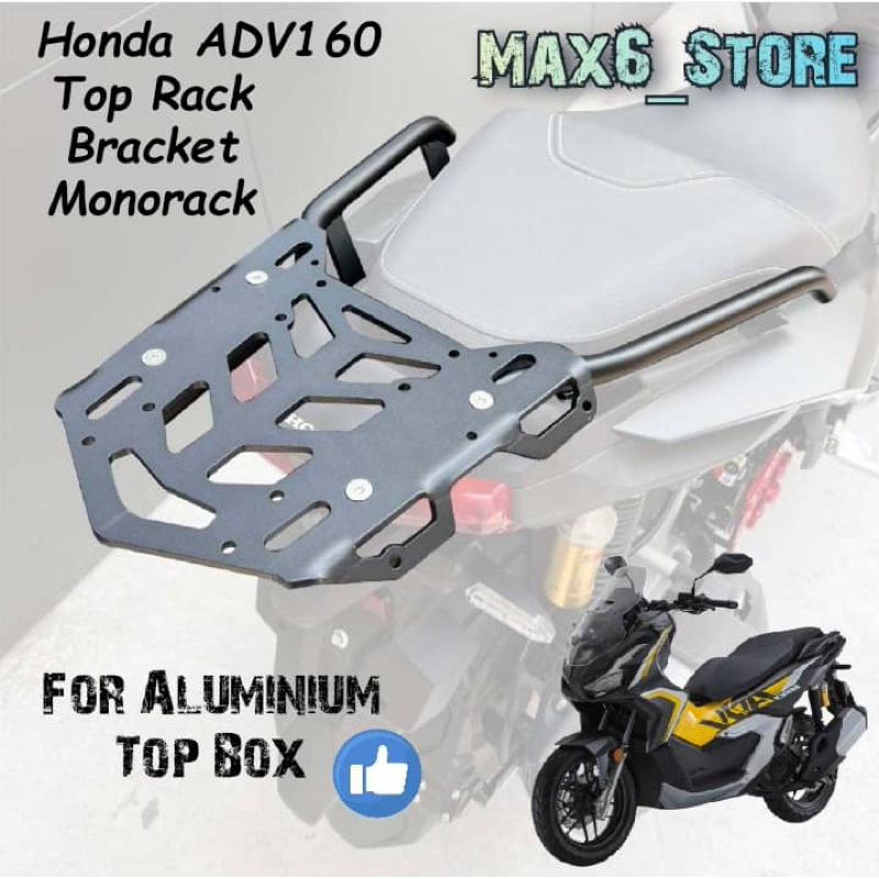 Honda ADV160 Top Rack Monorack Bracket Box Rack Tail Luggage Holder ...