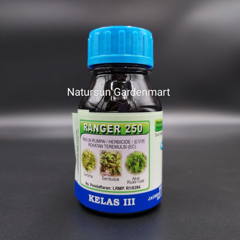 (Pokok)250ml Ranger 250/Hextar/Racun Rumpai/triclopyr-butotyl 32.1% ...