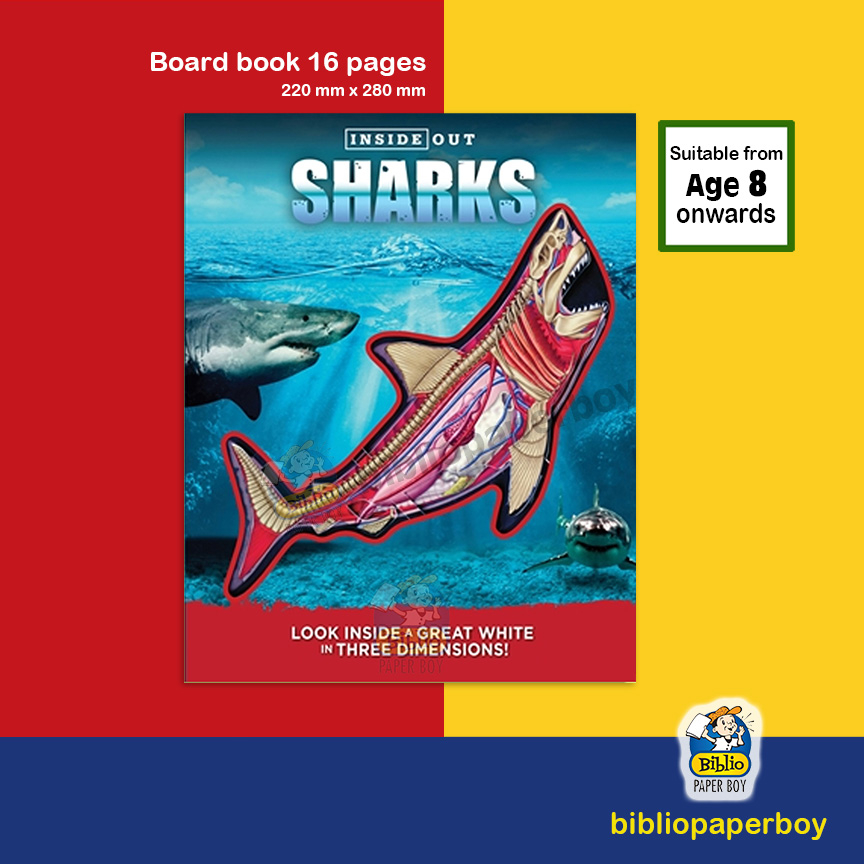 Inside Out : Sharks (with 3D details) | Shopee Malaysia