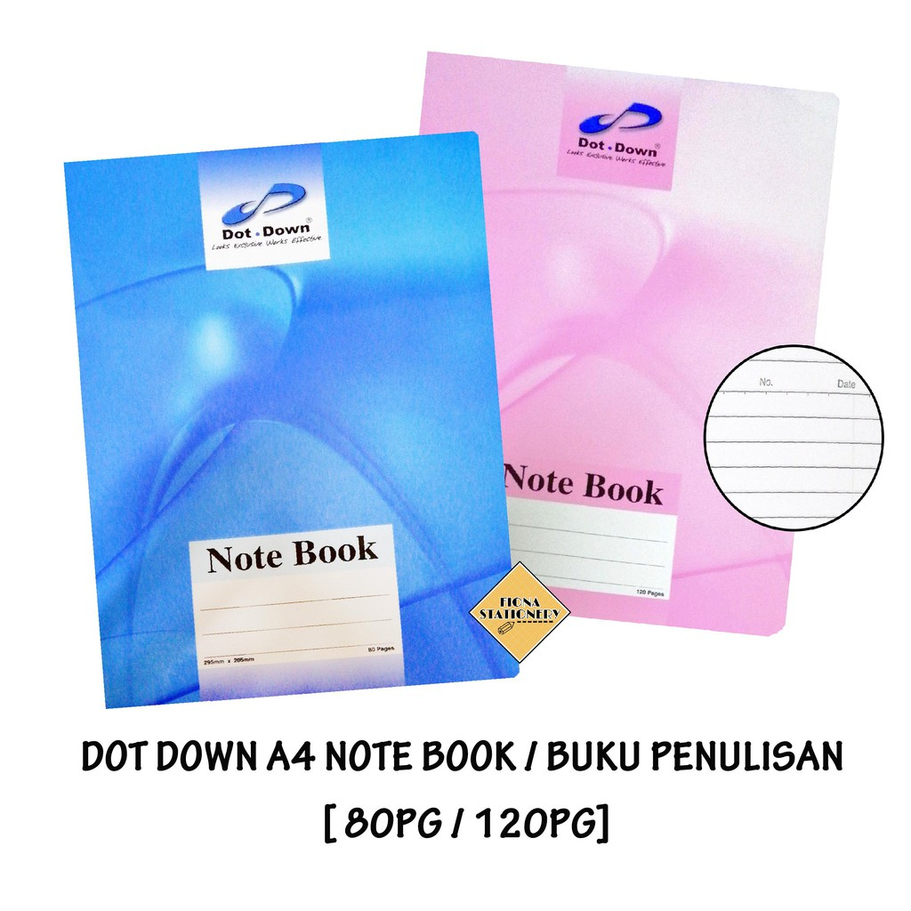 Dot Down Write On Exercise Note Book A4/A5 (1 pkt=10 bk) | Shopee Malaysia
