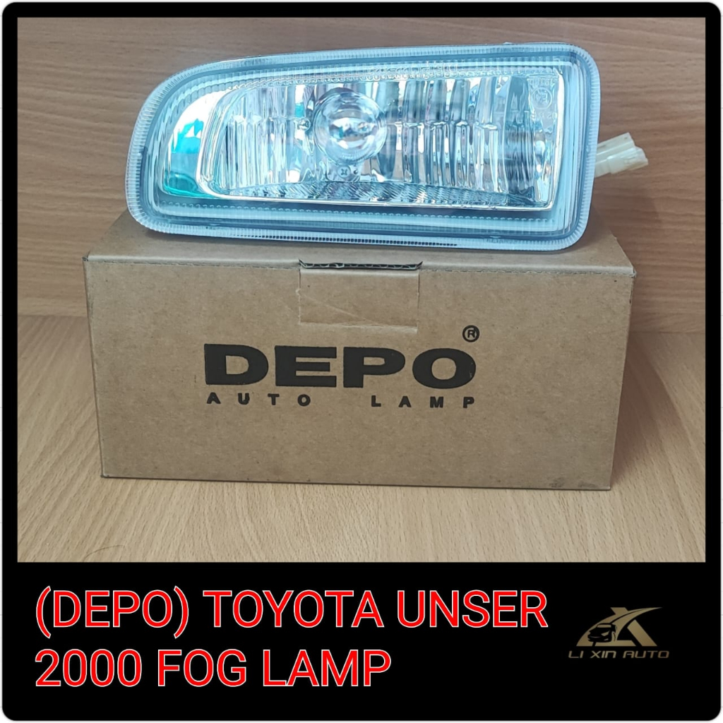 ( DEPO ) TOYOTA UNSER 2000 2ND MODEL SPORT LIGHT FOG LAMP ASSEMBLY ...