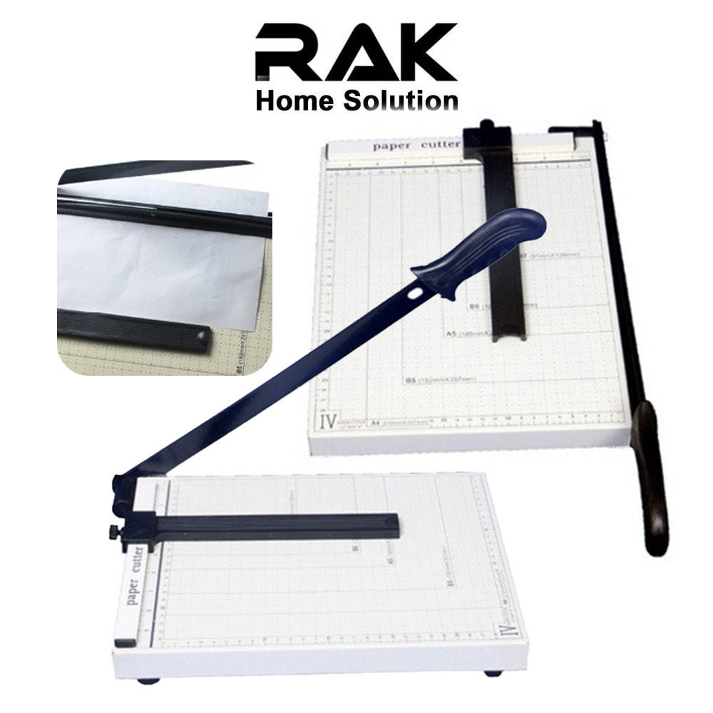 RAK Pemotong Kertas Logam Pejabat Pekerja Sekolah Metal Paper Cutter ...