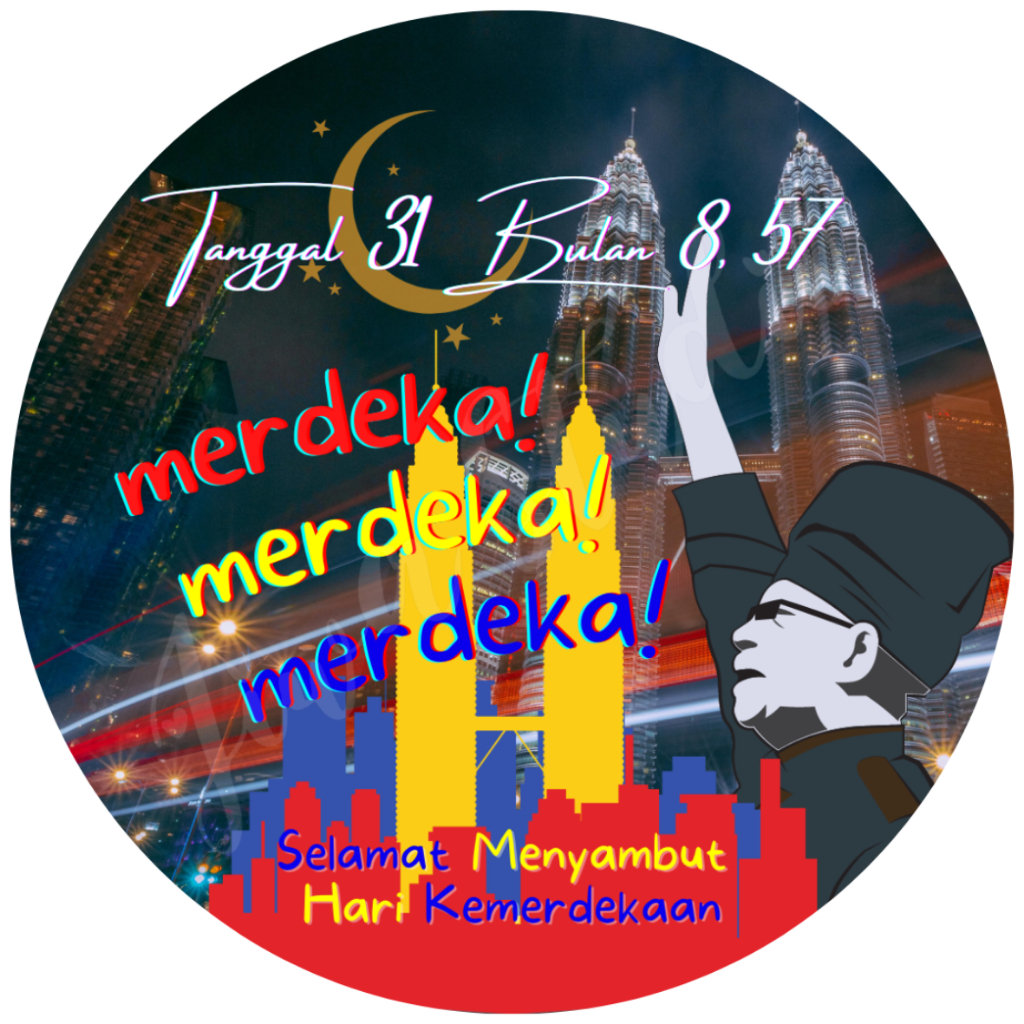 Hand Fan Emoji with Pen Hari Kemerdekaan | Doorgift | Souvenir ...