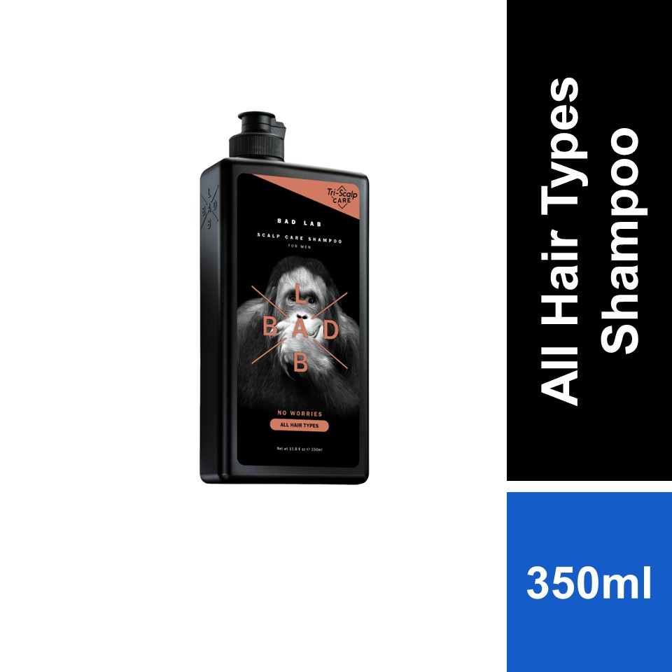 Bad Lab Scalp Care Shampoo - All Hair Types 350ml | Shopee Malaysia