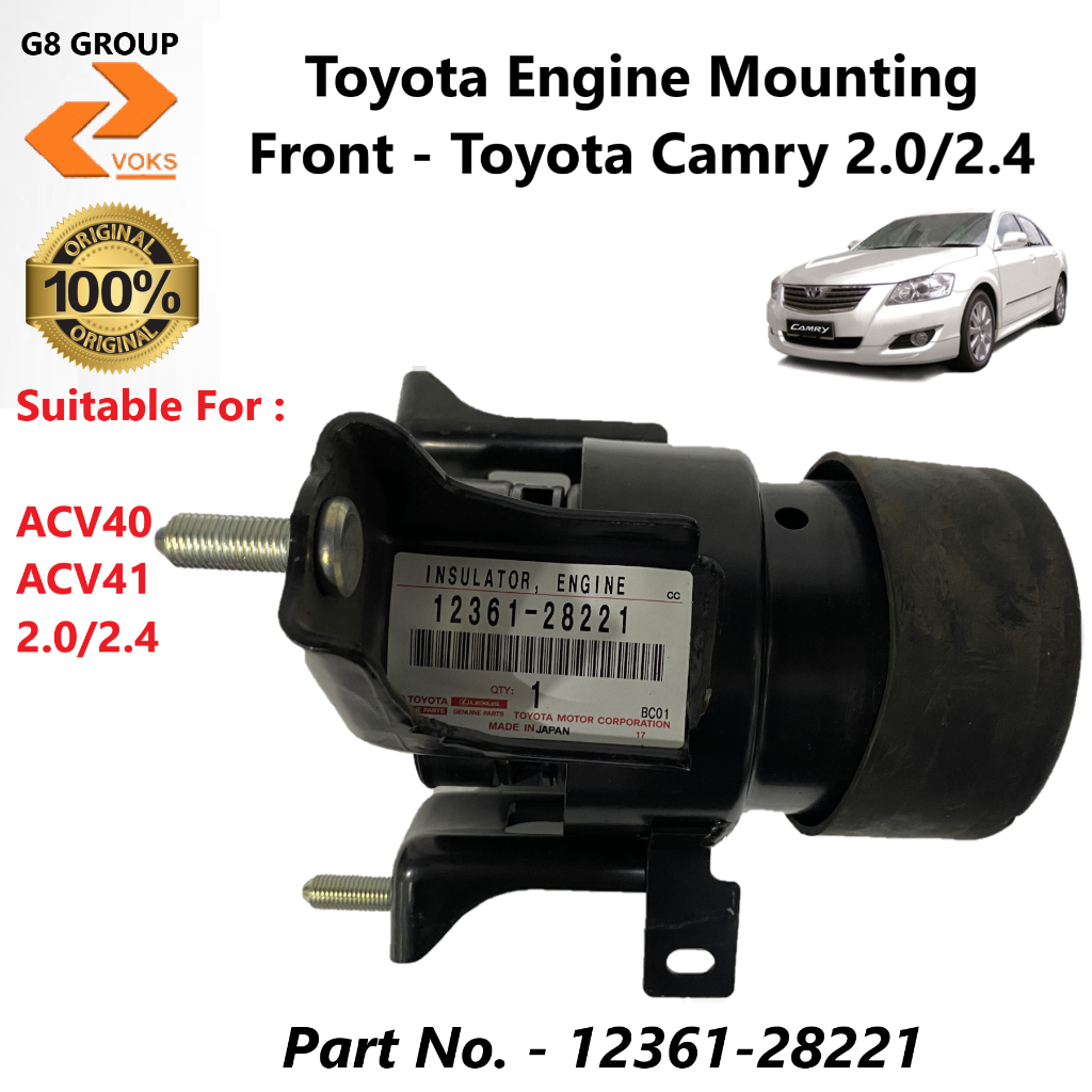 Toyota Engine Mounting Front - Toyota Camry ( 12361-28221 ) | Shopee ...