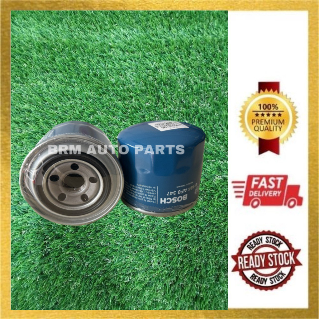 PROTON SAGA, WIRA SATRIA 1.3 A162 BOSCH ENGINE OIL FILTER - 0986af0347 ...