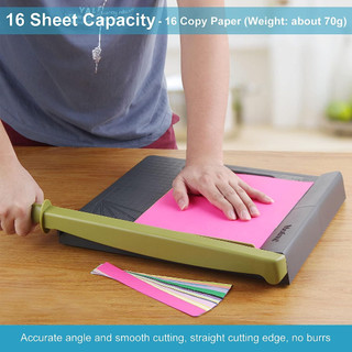 Paper Cutter Paper Trimmer Foldable Guillotine Paper Cutter with Hand ...