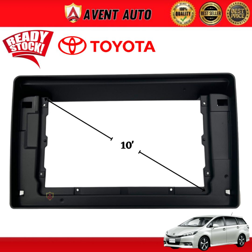 Toyota Wish 2009 - 2019 Android Player 10" Inch Casing | Shopee Malaysia