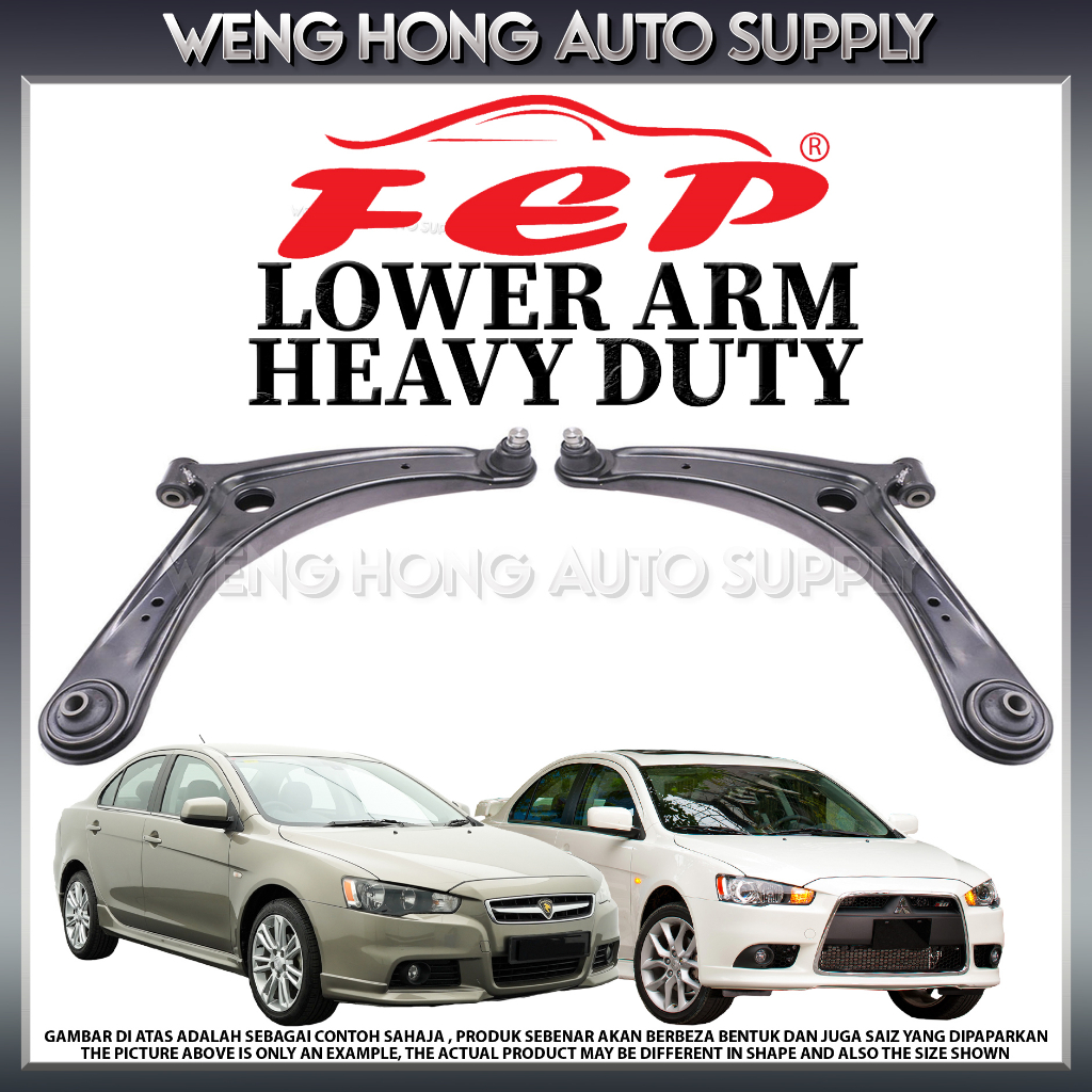 [ FEP ] Proton Inspira , Mitsubishi Lancer GT CY2A CY4A Front Lower Arm ...