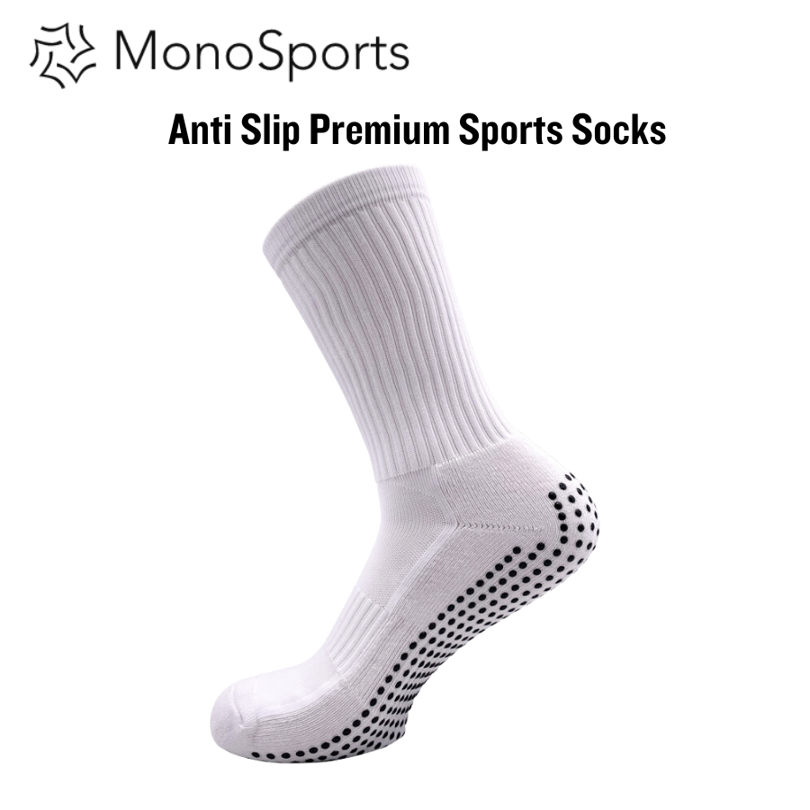 Premium Anti Slip Sports Socks Suitable For Hiking Football Basketball Futsal Badminton | Shopee ...