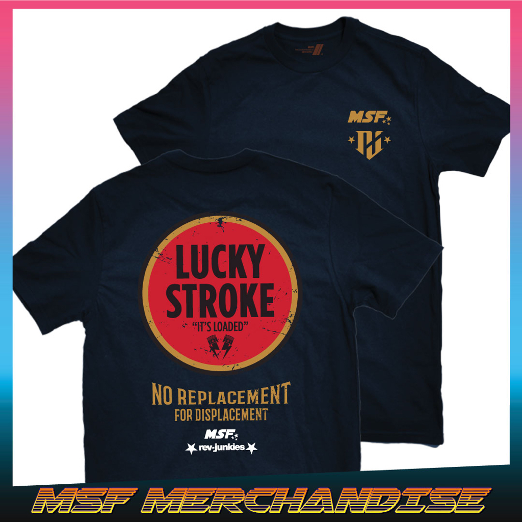MSF Racing Lucky Stroke MSFxRevJunkies | Shopee Malaysia