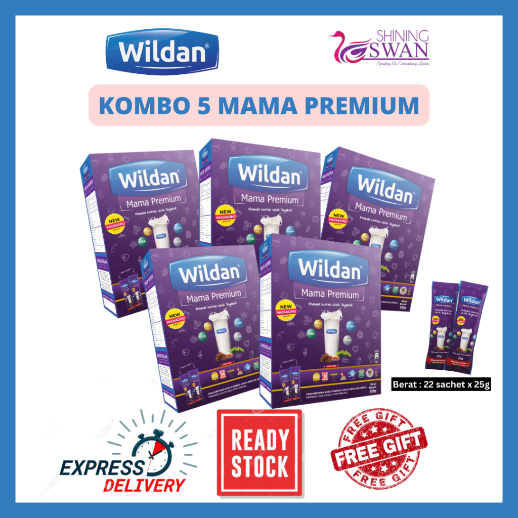 Susu Kambing Wildan Mama Premium Kombo 5 Wildan Susu Kambing Goat Milk ...