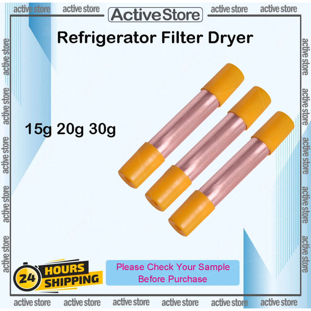 Refrigerator Filter Dryer & Refrigerator Tools Copper Filter Dryer Gas ...